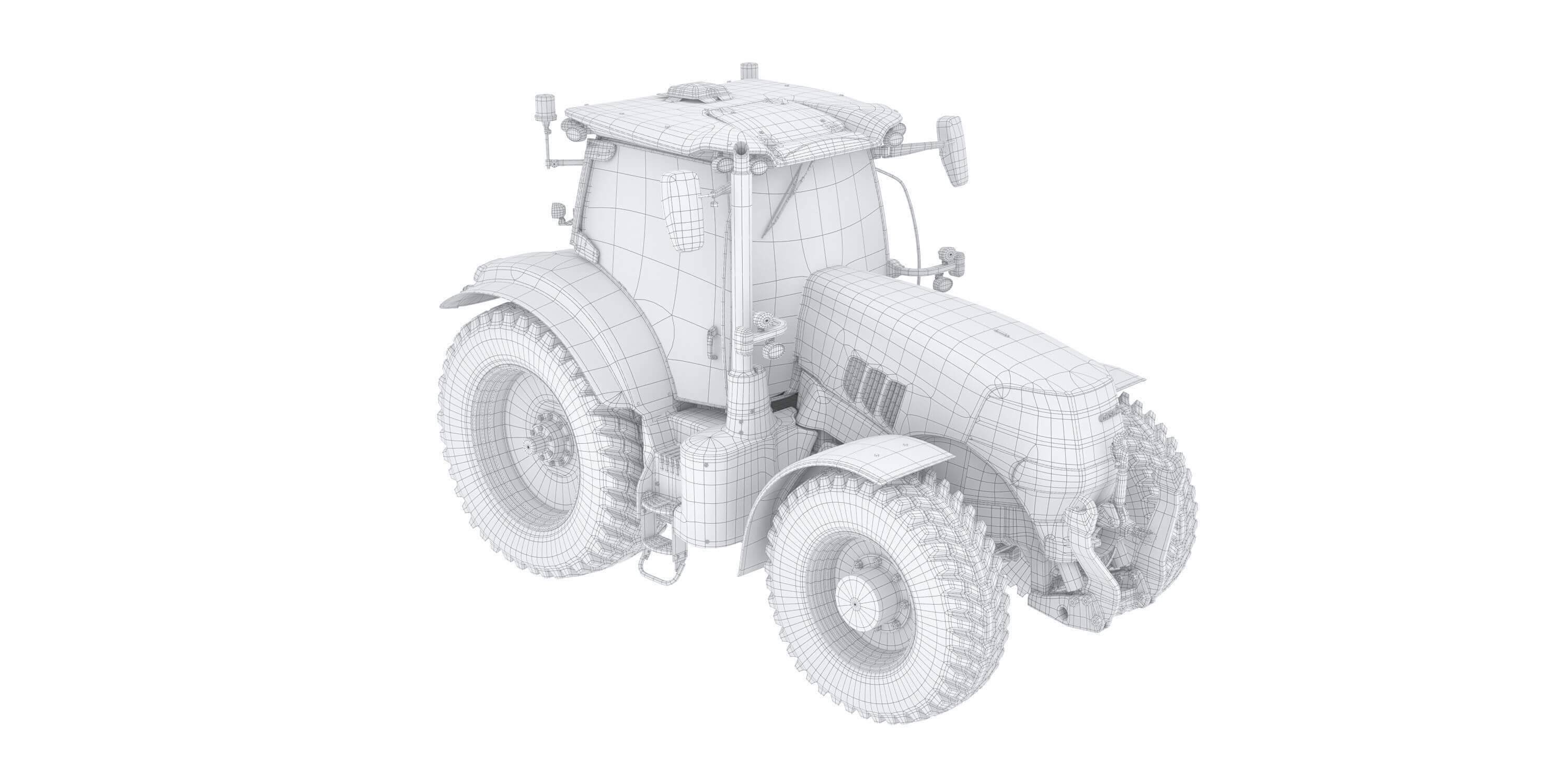 Case 3 Tractor - 3D Model by hulk mario