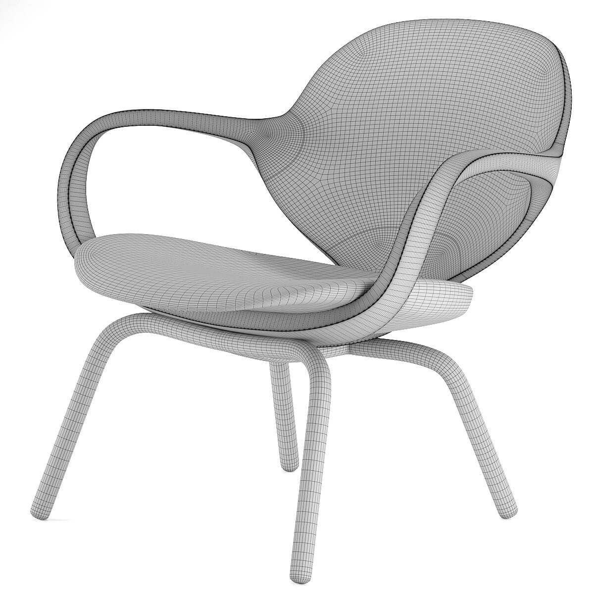 Clad Lounger by Jader Almeida - 3D Model by hulk mario