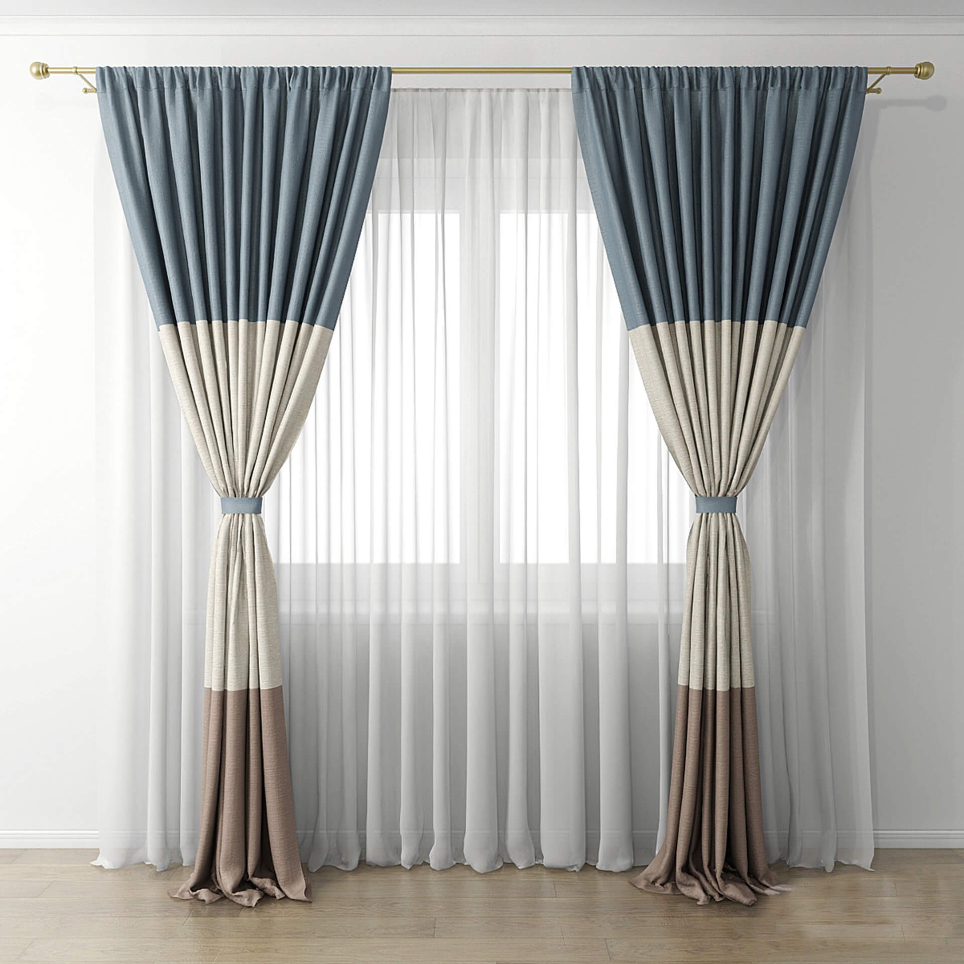 Curtain 02 3d models by hulk mario