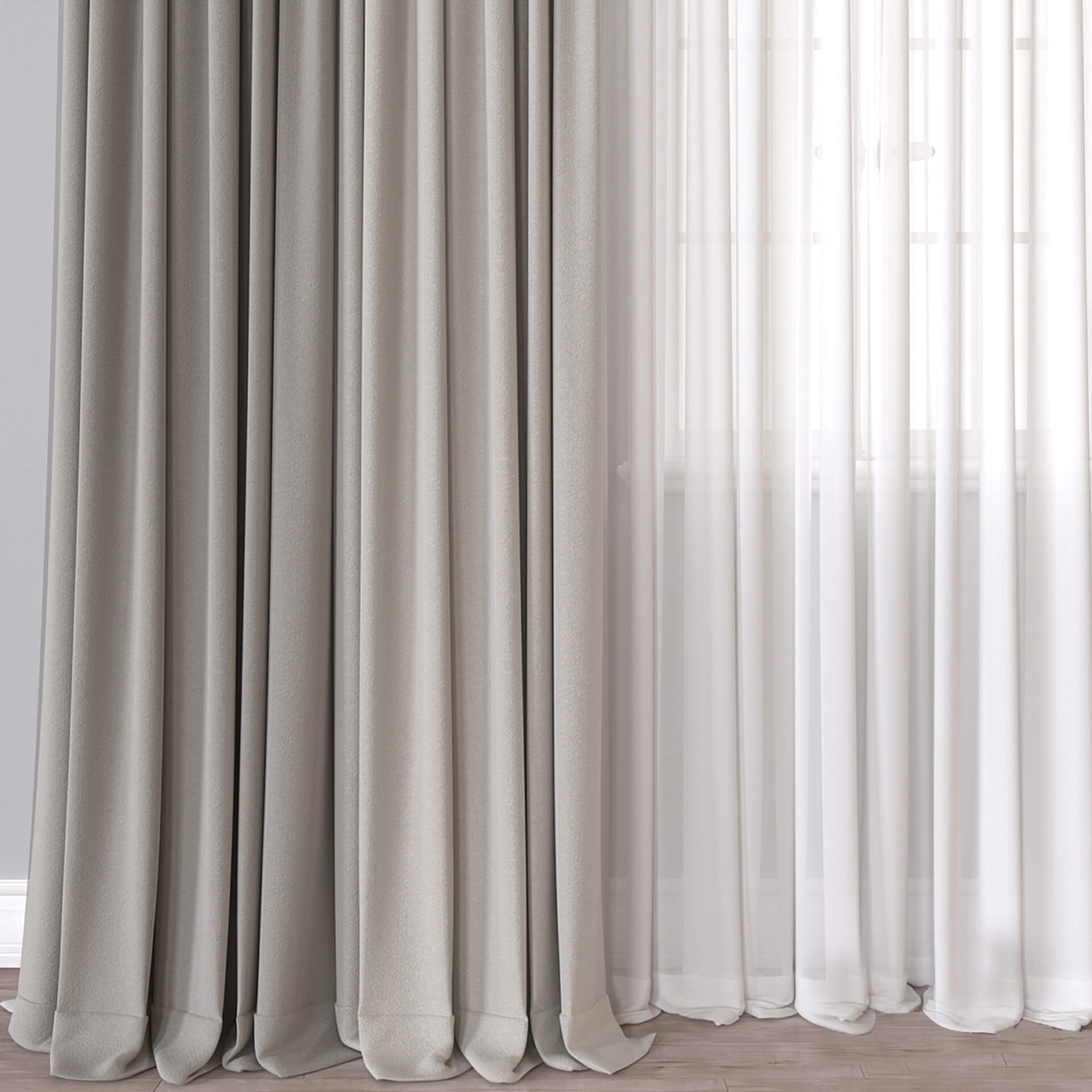 Curtain a 32 - 3D Model by hulk mario