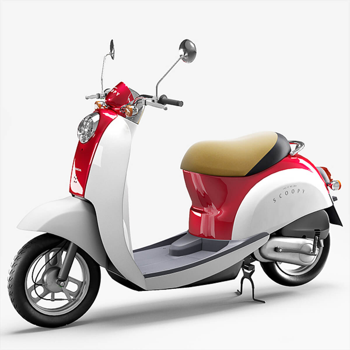 Honda Crea Scoopy - 3D Model by hulk mario