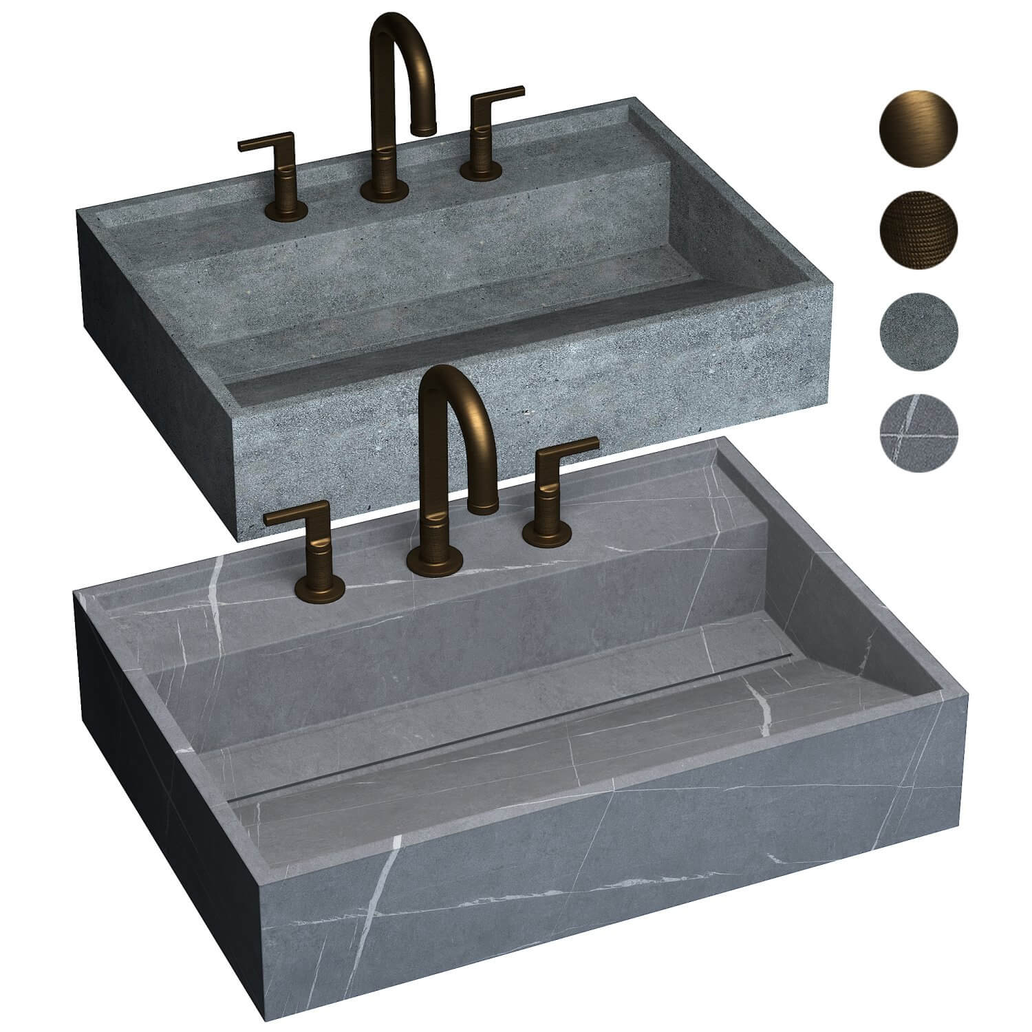 Ibasins Hydra by Inalco Wash Basin - 3D Model by hulk mario