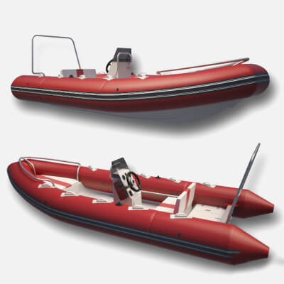 Inflatable Boat Inflatable Boat - 3D Model by hulk mario