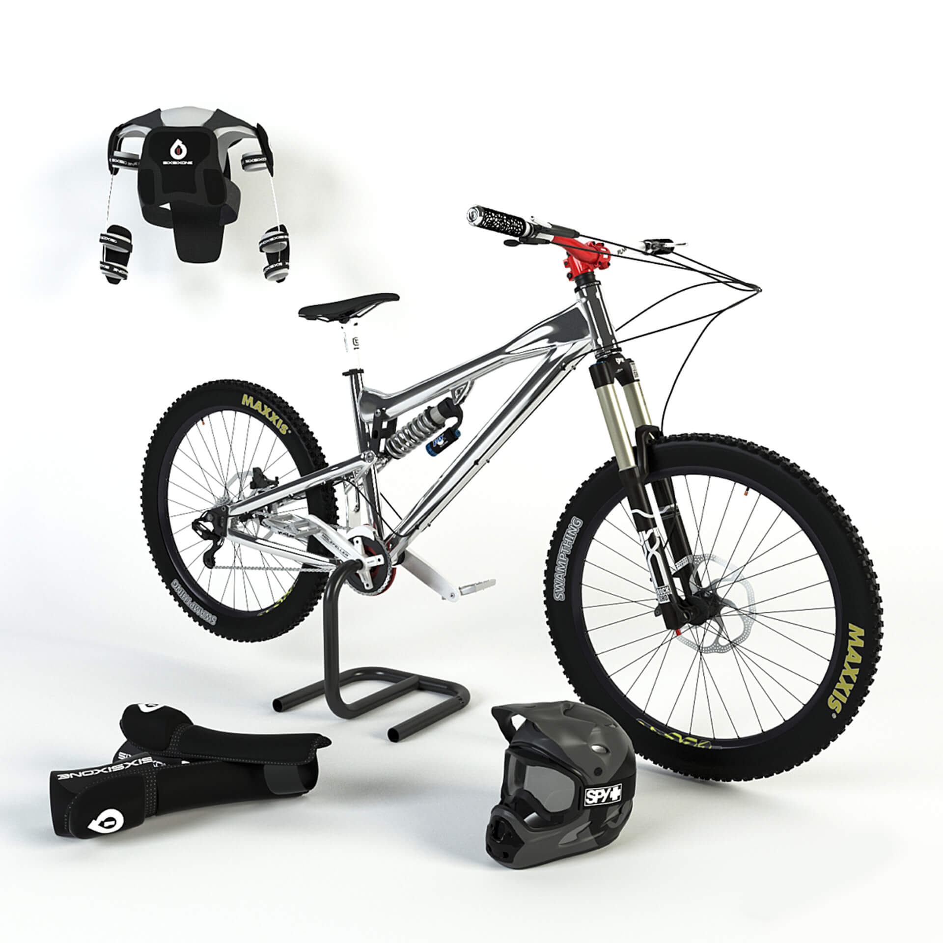 Intense SS 2009 Bicycle - 3D Model by hulk mario