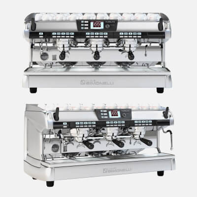 Nuova Simonelli Aurelia II Digit - 3D Model by hulk mario