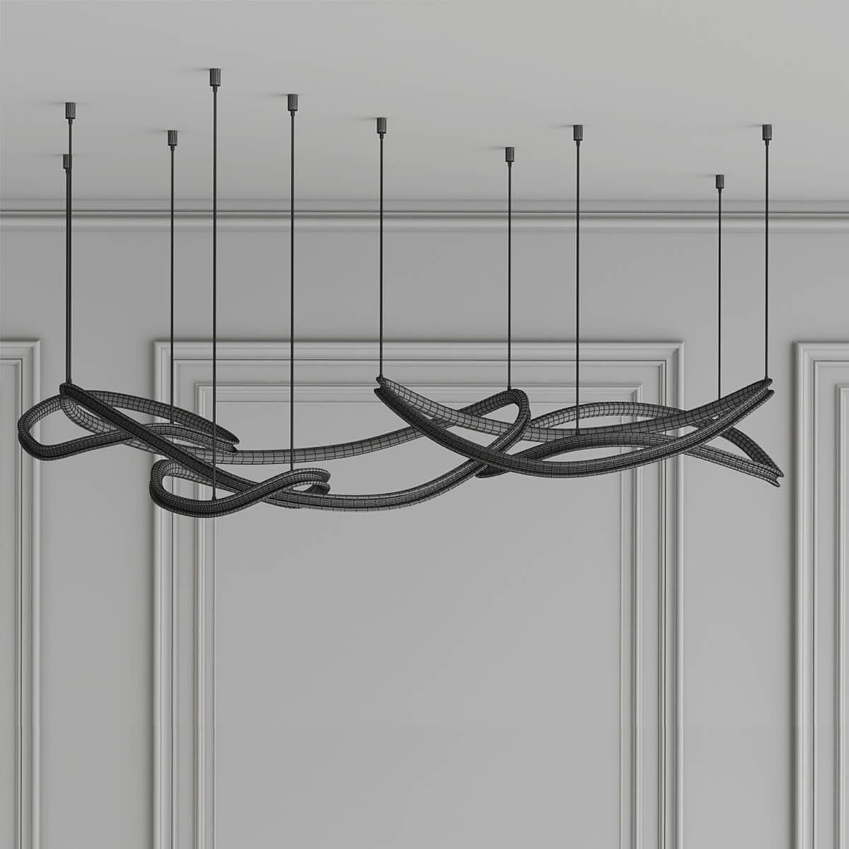 Pendant Light Carsten - 3D Model by hulk mario