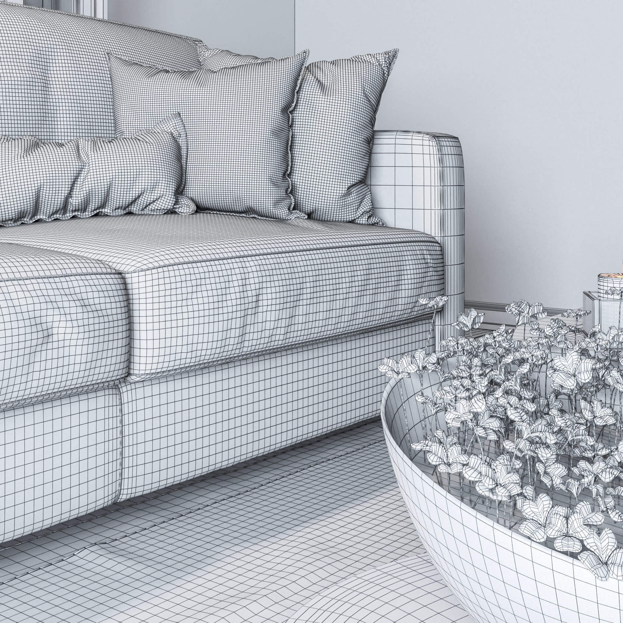 Torino Sofa 05 - 3D Model by hulk mario