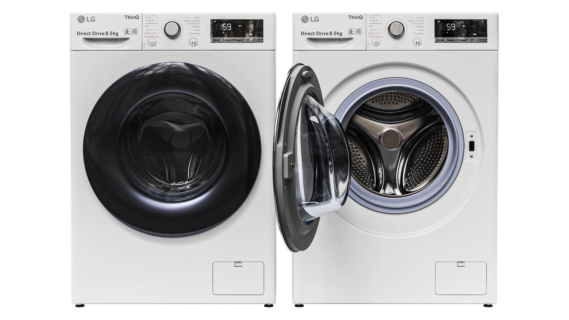 Washing Machine LG F2V5Gs0Wt - 3D Model by hulk mario