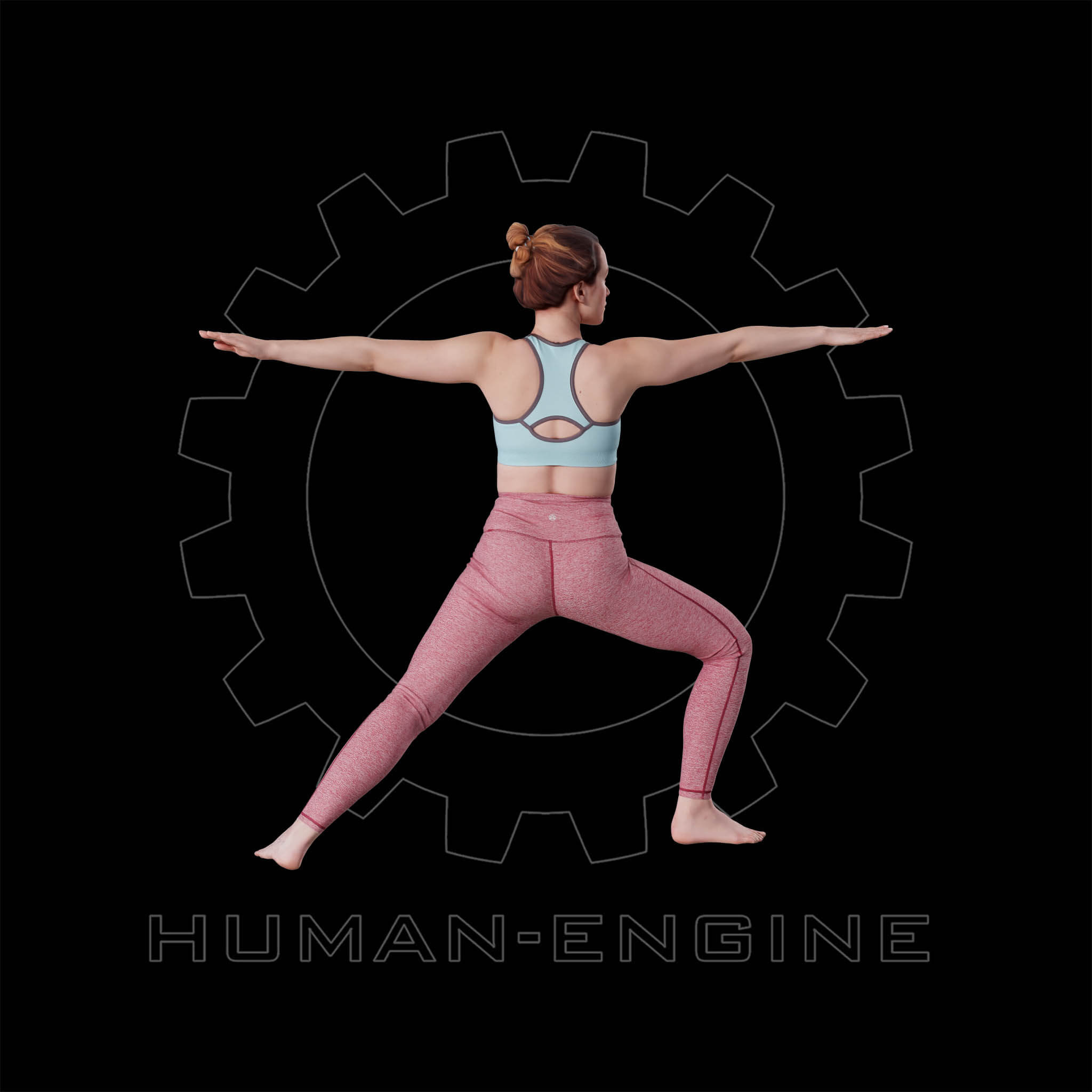 Female Scan - Katia 24 3D Model by Human-Engine