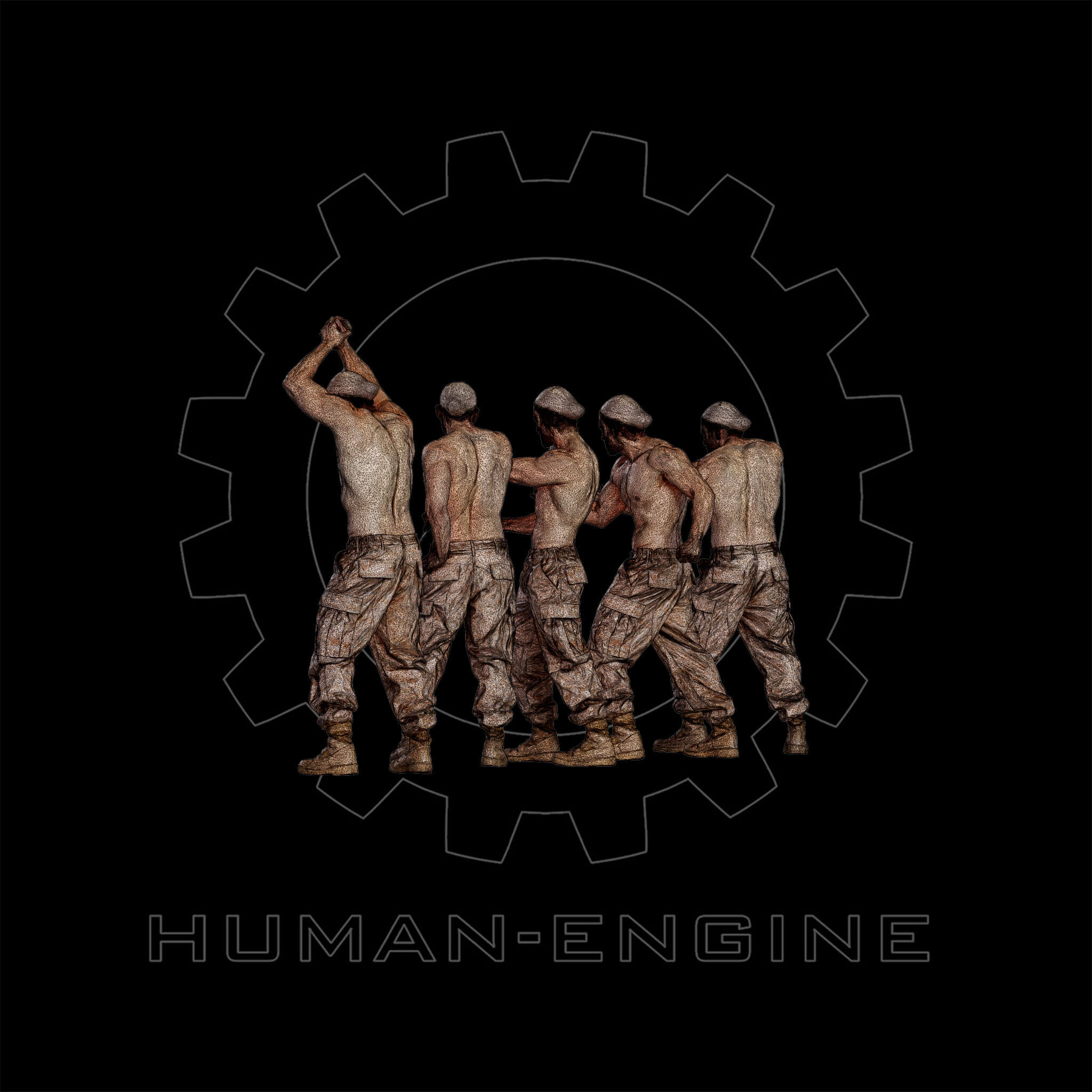 Male Scan - Victor Knife Poses Bundle 3D Model by Human-Engine