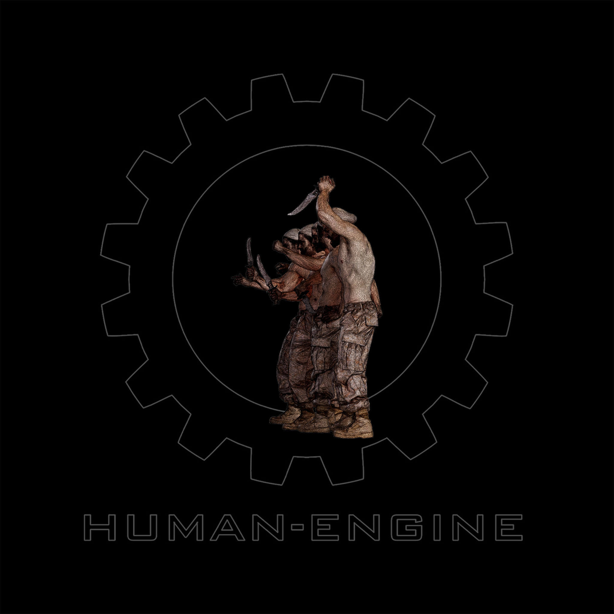 Male Scan - Victor Knife Poses Bundle 3D Model by Human-Engine