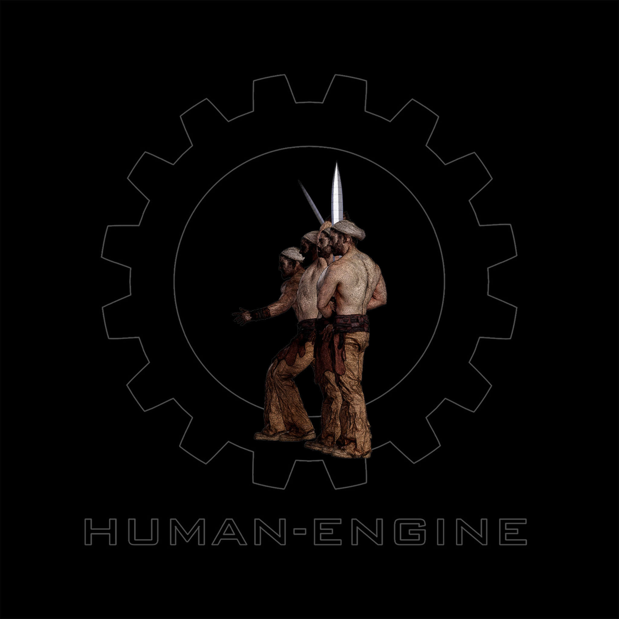 Male Scan - Victor Sword Poses Bundle 3D Model by Human-Engine