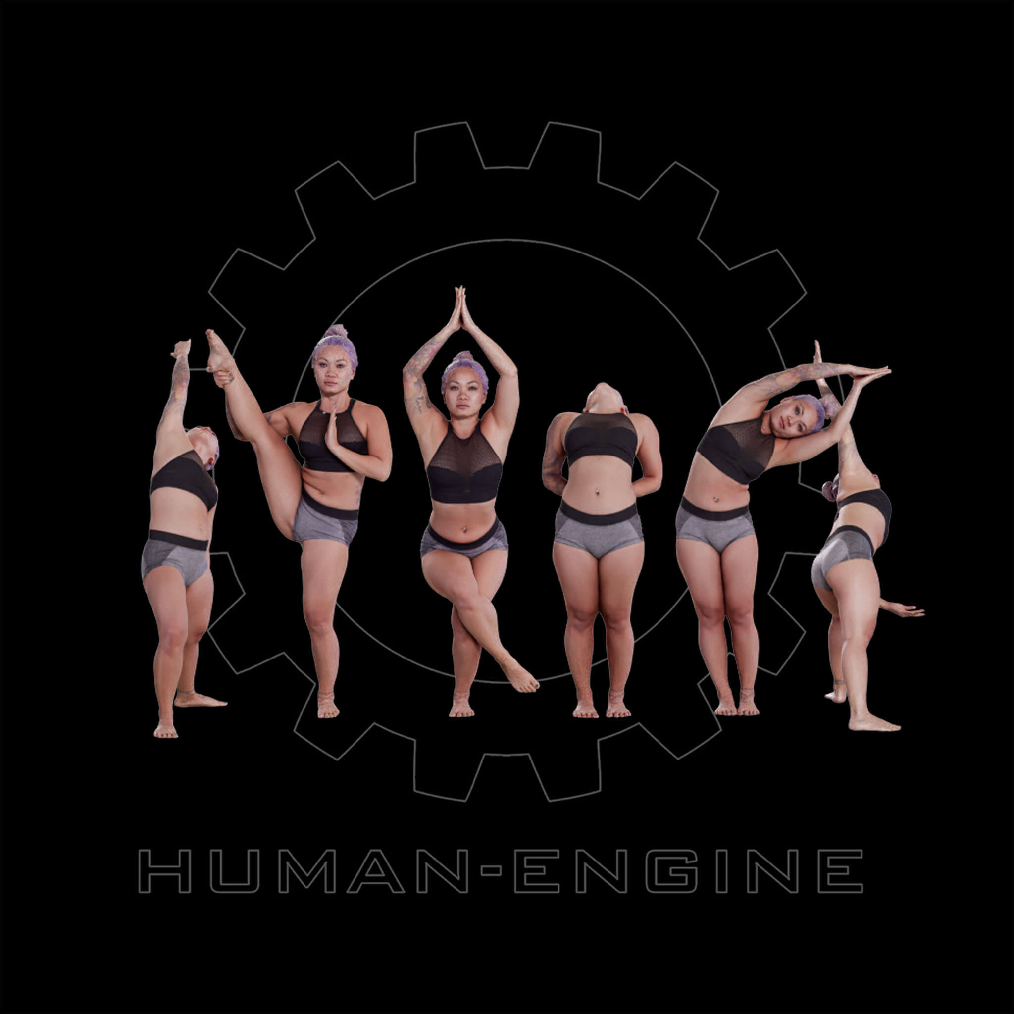 Violet Yoga Bundle - 3D Model by Human-Engine