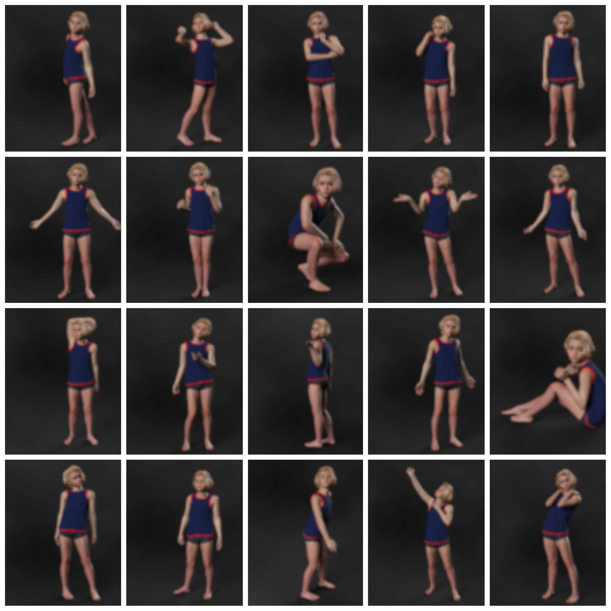 Bobby Teen Morph +20 Poses for Genesis 9 - Daz Content by HumanXYStudio