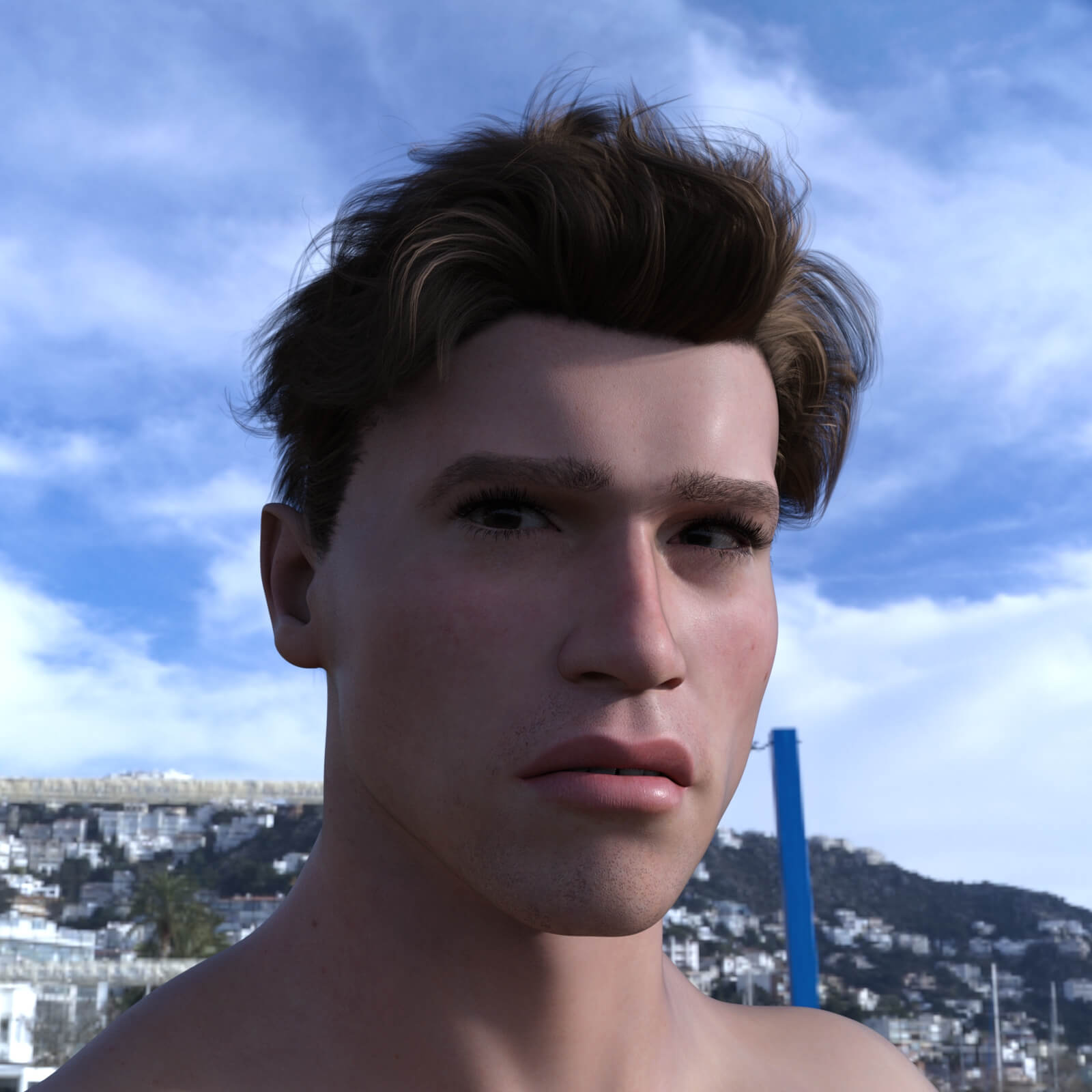 Conan for Kevin Textures ( Genesis 9 ) - Daz Content by HumanXYStudio