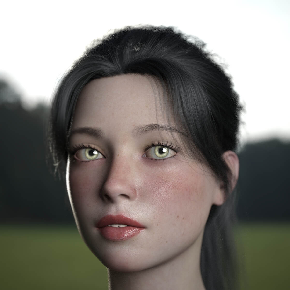 Alica V5 High Quality Textures for G8 Female 3D Render