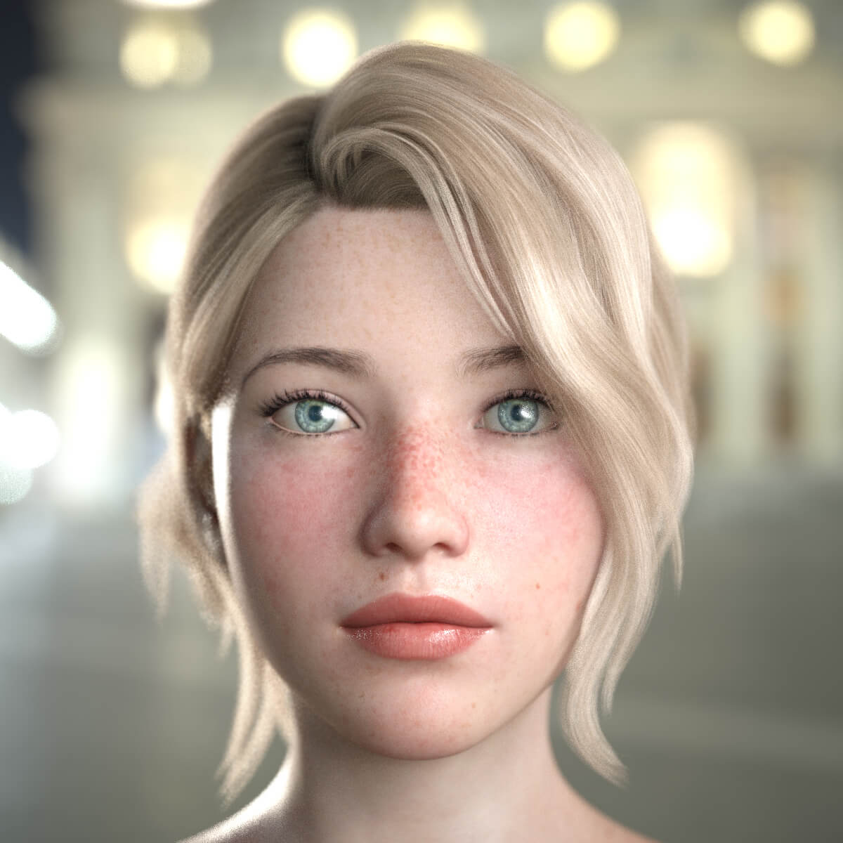 Angelika V5 High Quality Textures for G8 Female 3D Render