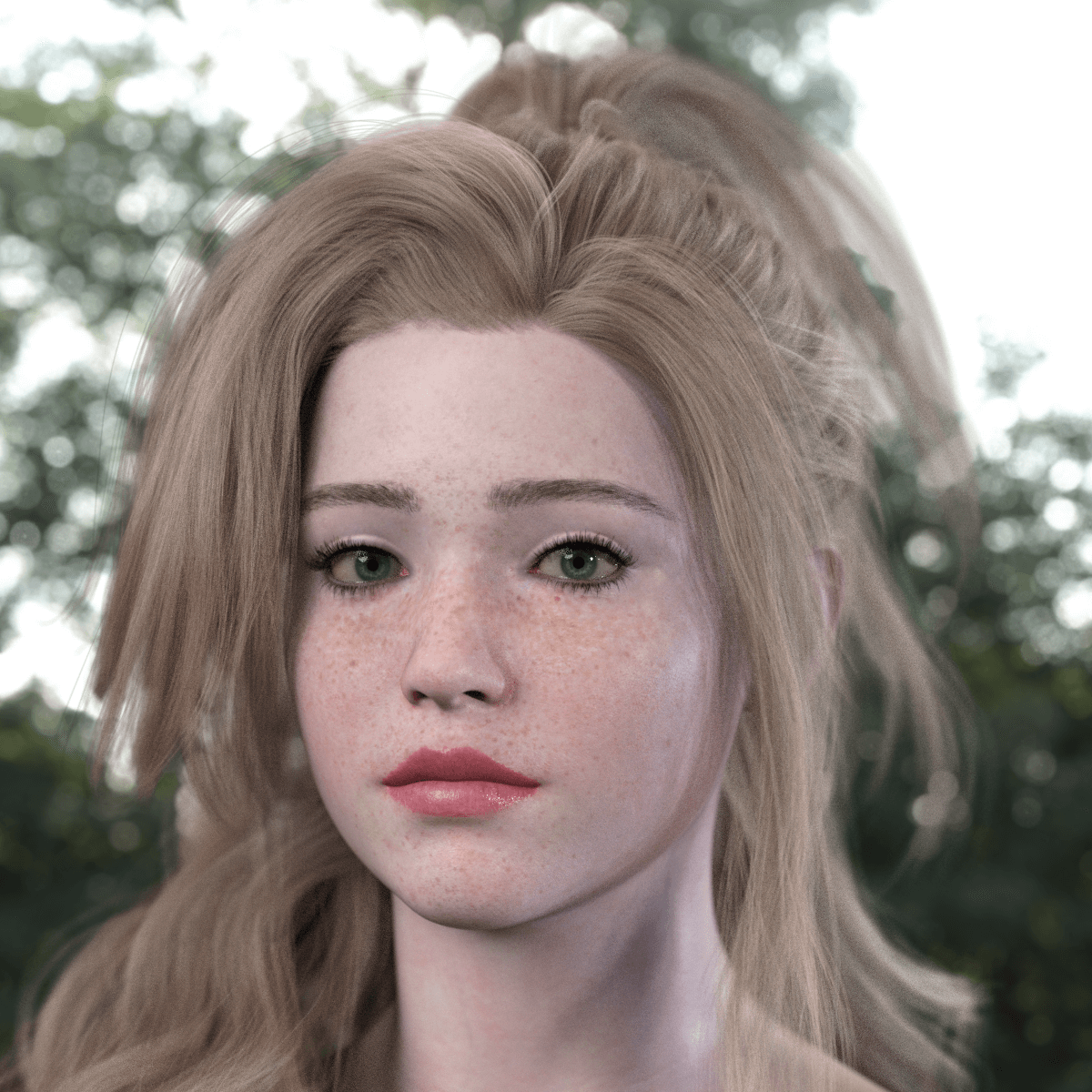 Dolly Pro Textures for Genesis 9 Female 3D Render