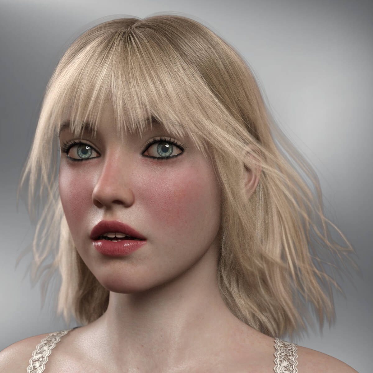 Liana V2 With High-Quality Textures for G8 Female 3D Render