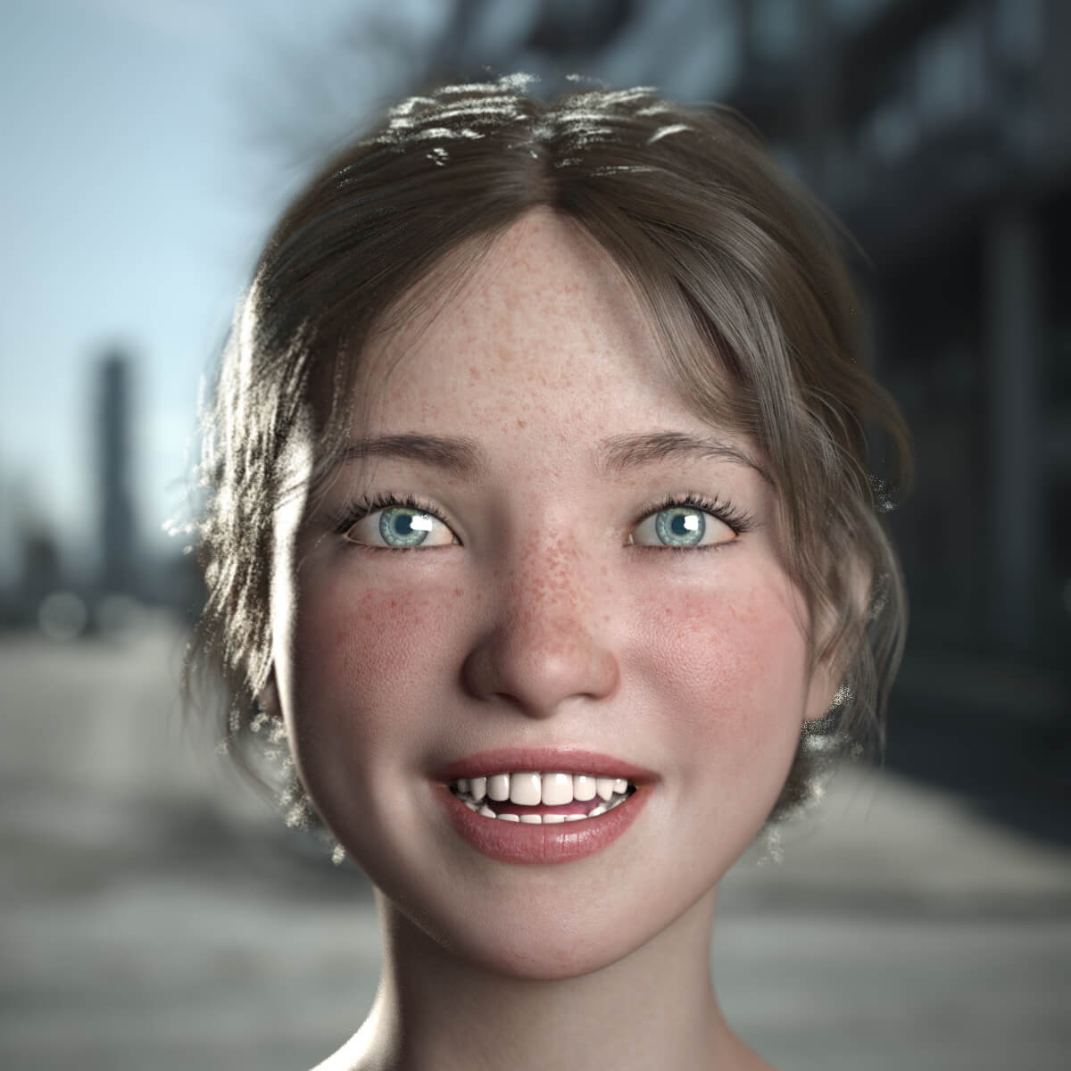 Olga V3 High-Quality Textures for G8 Female 3D Render