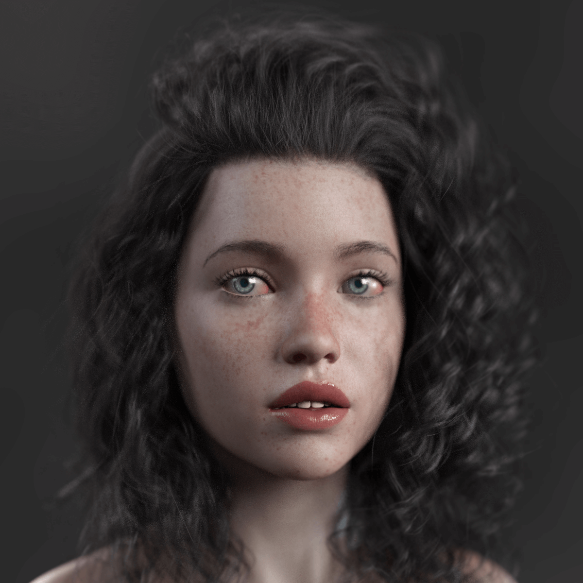 Rieko S 2025 High-Quality Textures for G8 Female 3D Render