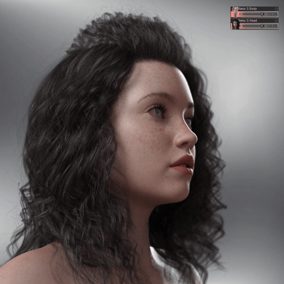 Rieko S 2025 High-Quality Textures for G8 Female 3D Render