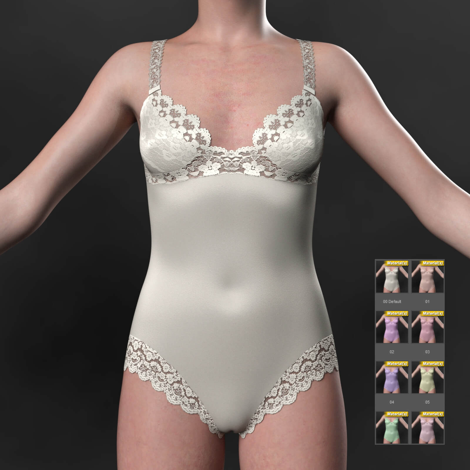 HX Body 2 For Genesis 9 - Daz Content by HumanXYStudio