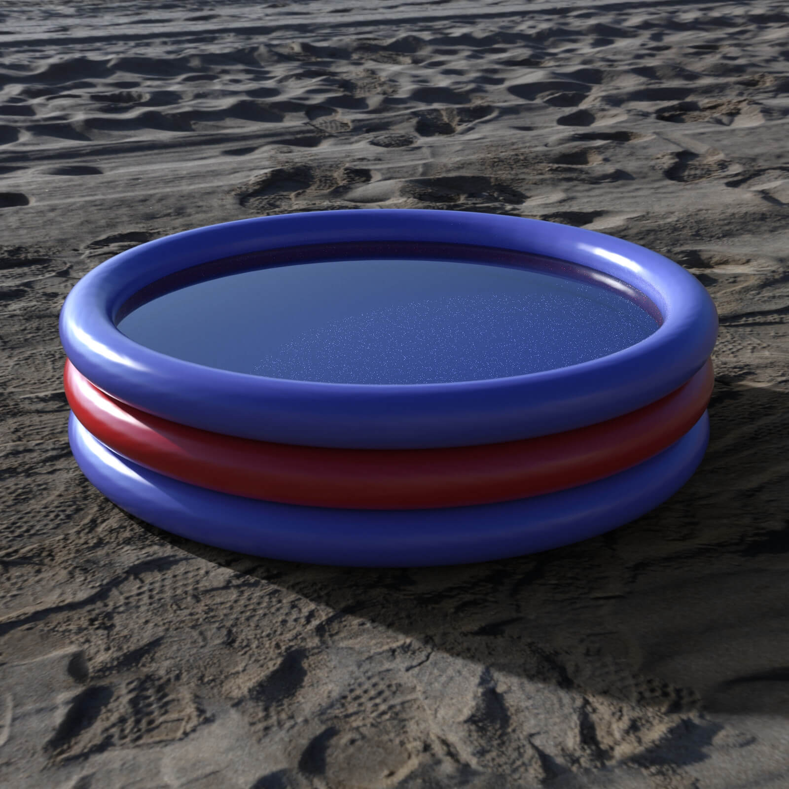 HX Inflatable Pool Free Prop - Free Daz Content by HumanXYStudio
