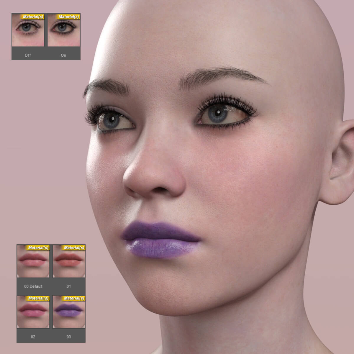 HX Merchant Resource 1 Textures and Materials for Genesis 9 - Daz ...
