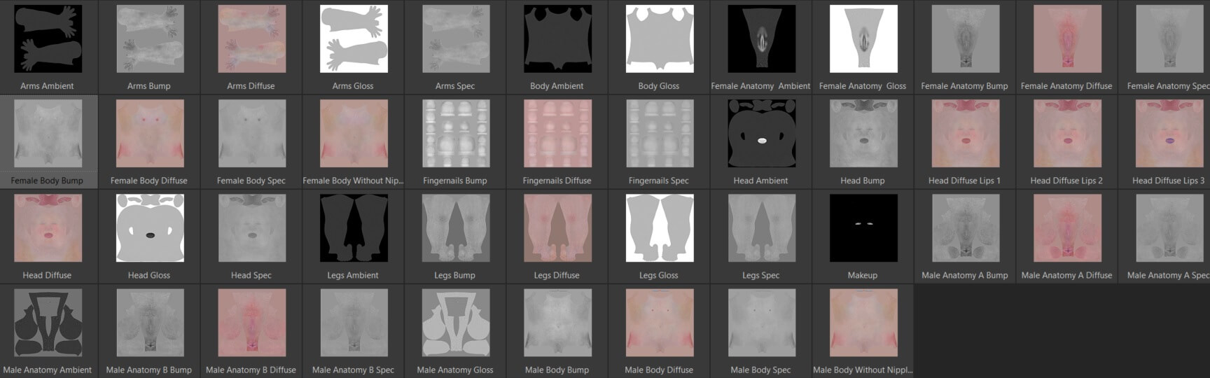 HX Merchant Resource 1 Textures and Materials for Genesis 9 - Daz ...