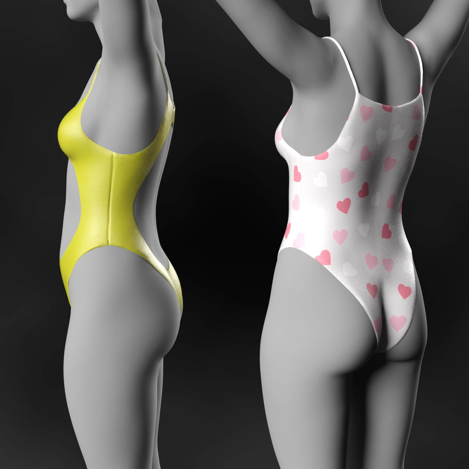 HX Swimsuit 3 for Genesis 8 and 9 - Daz Content by HumanXYStudio