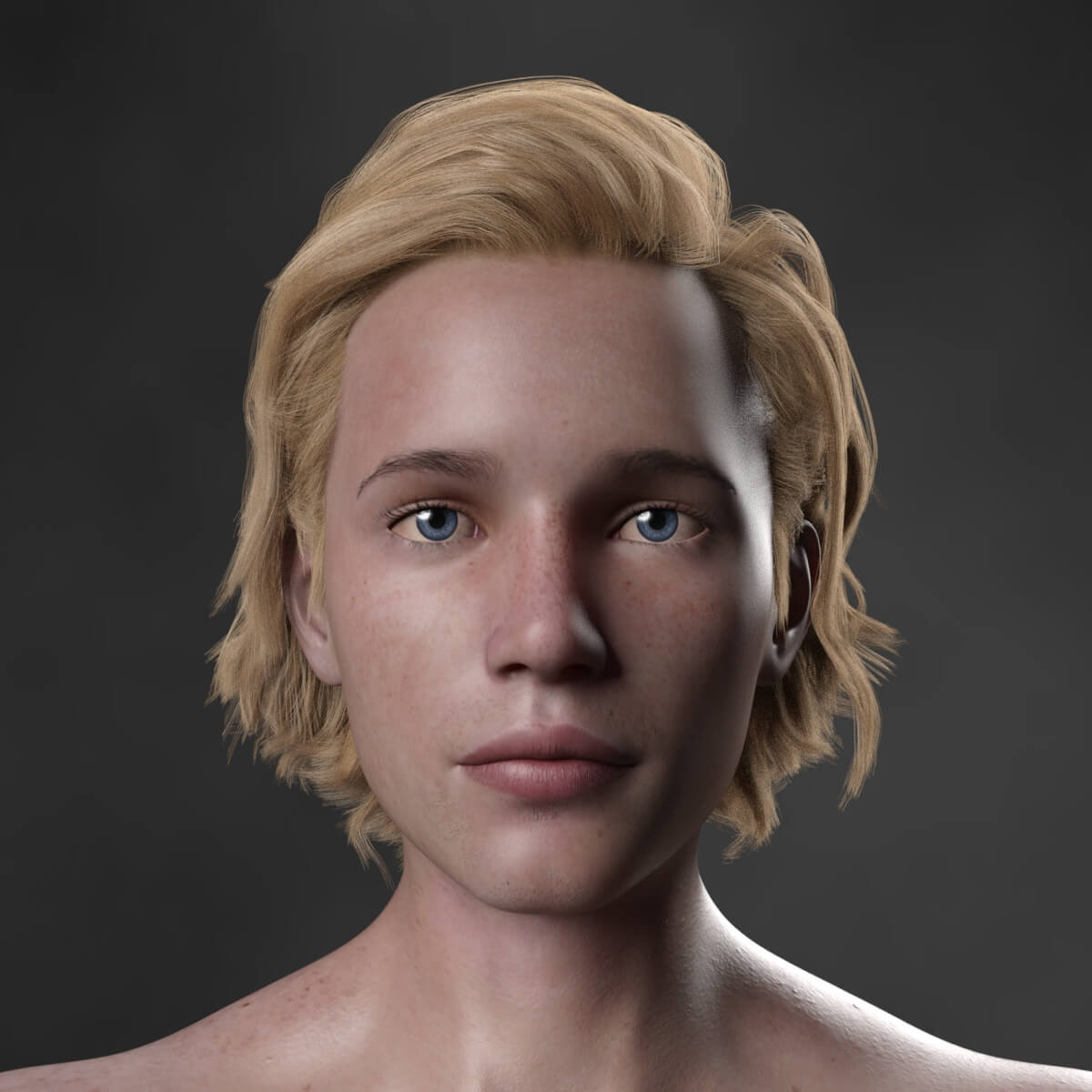 Léon P Morph for G8 and Male - Daz Content by HumanXYStudio