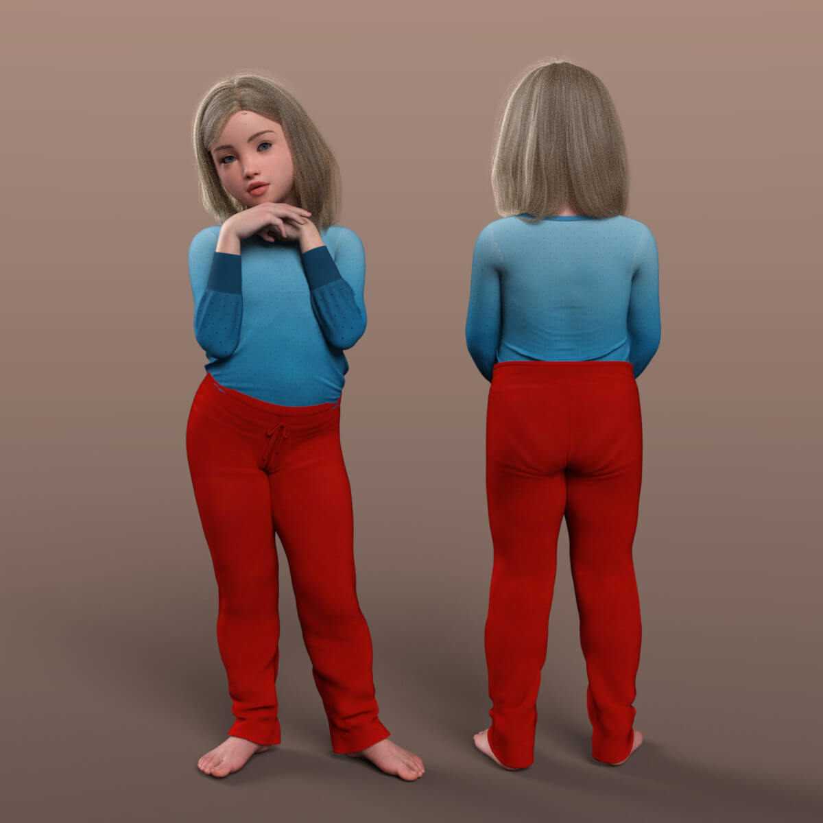 Masha 9 Morph with 30 Poses for Genesis 9 - Daz Content by HumanXYStudio