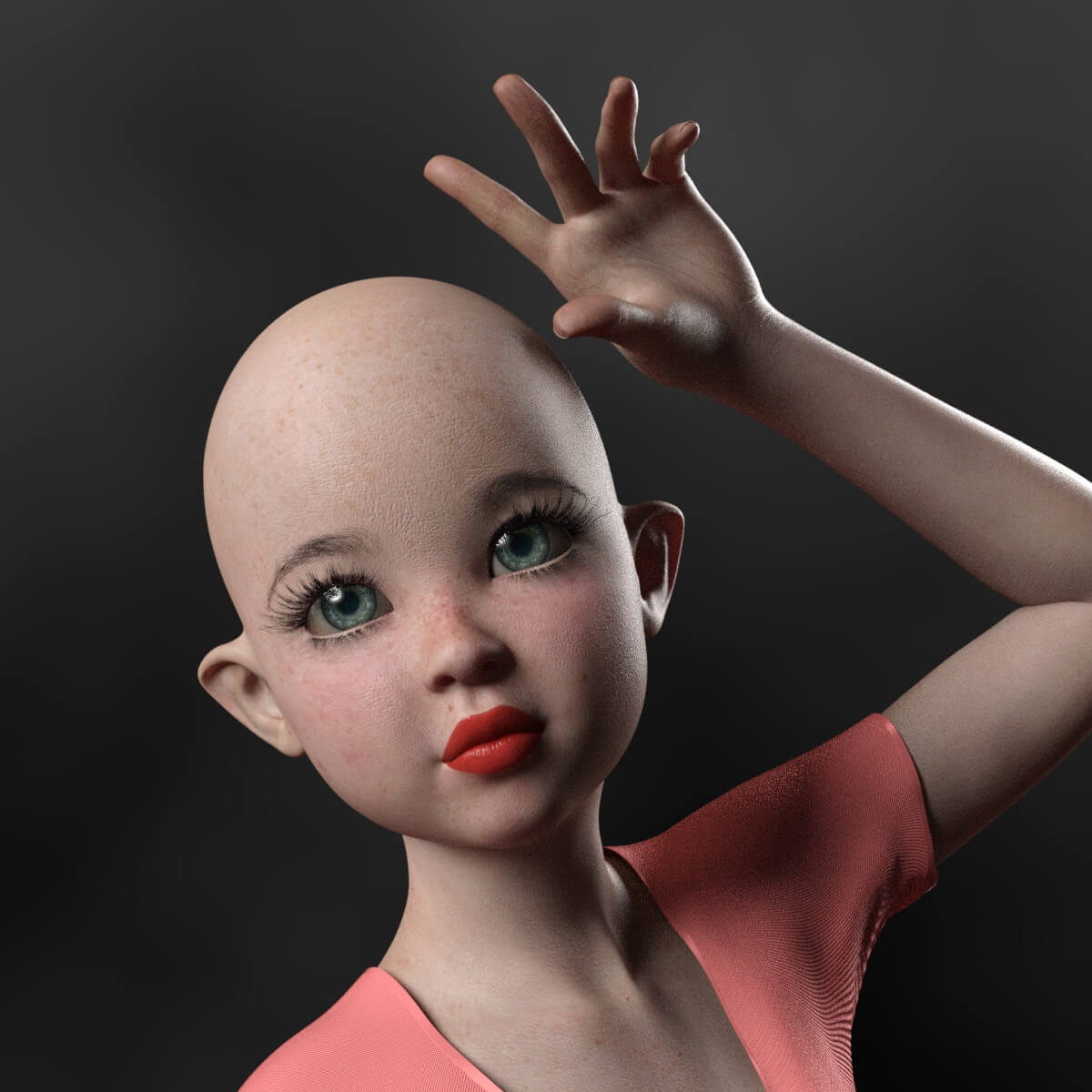 Nanami Genji Anime Charahter Morph for Genesis 8 Female - Free Daz ...