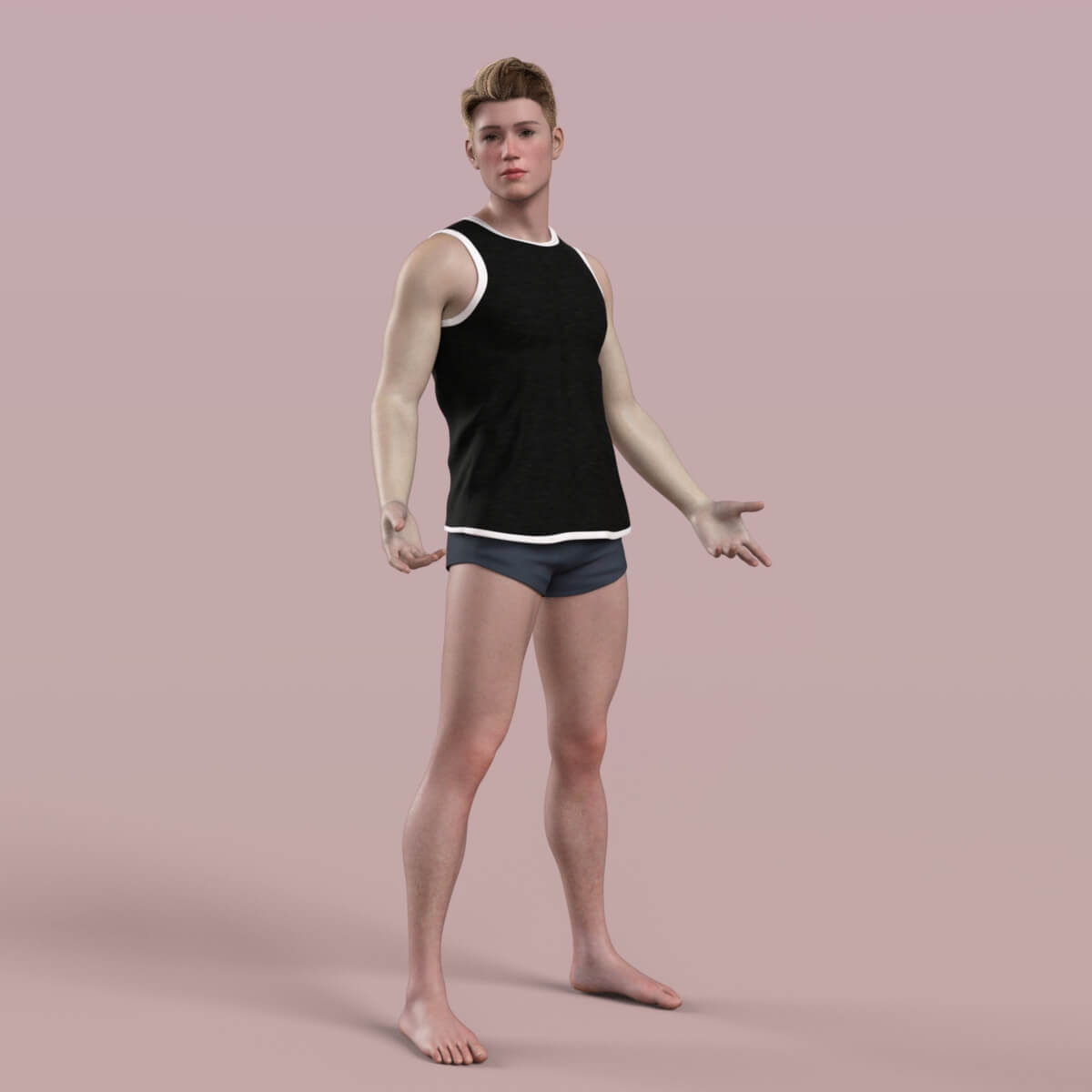 Pierre M Morph for Genesis 9 - Daz Content by HumanXYStudio