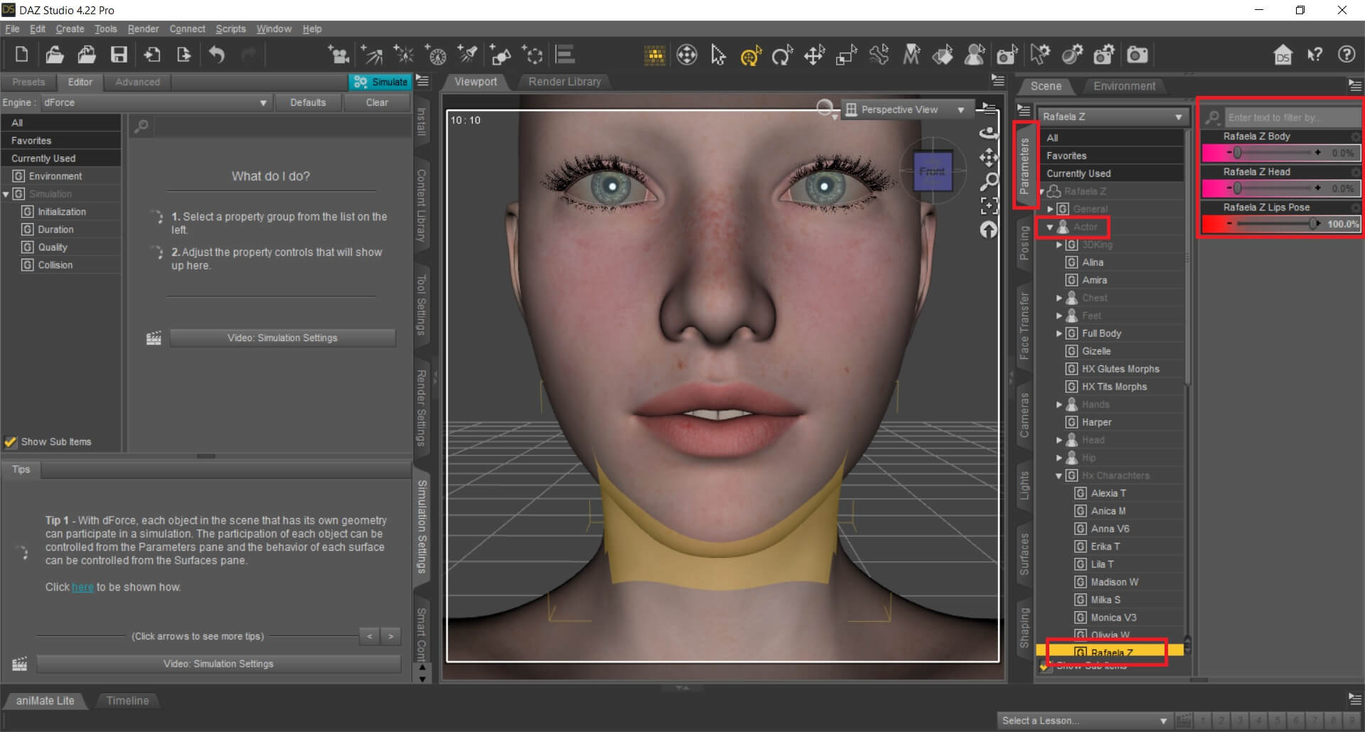 Rafaela Z Morphs for Genesis 8 Female - Daz Content by HumanXYStudio
