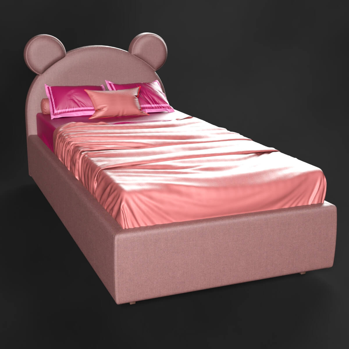 Teddy Bed - Free Daz Content by HumanXYStudio