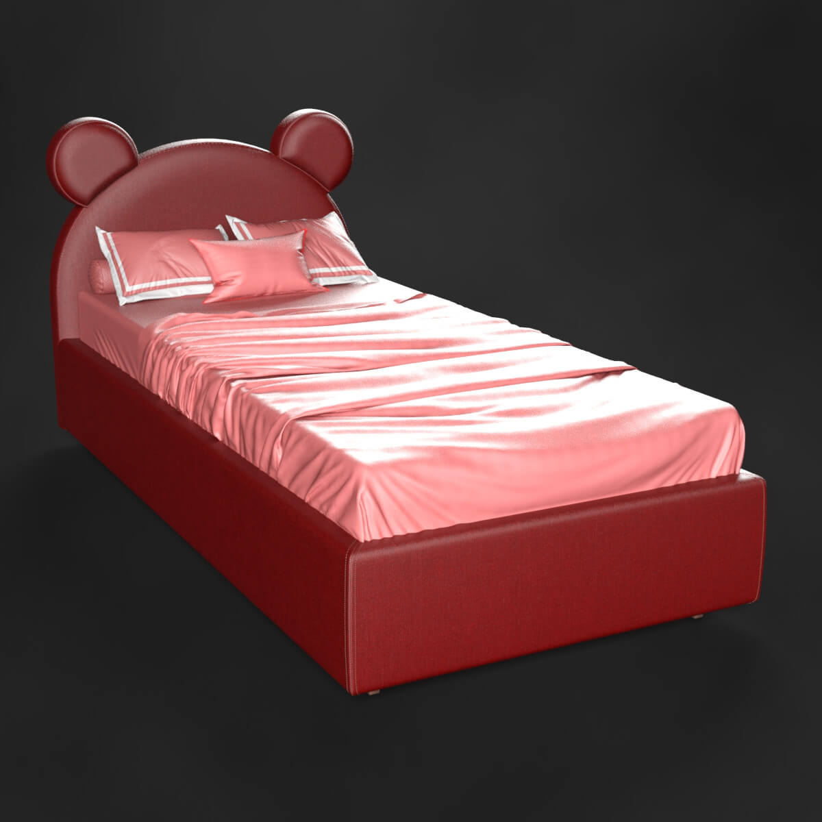 Teddy Bed - Free Daz Content by HumanXYStudio