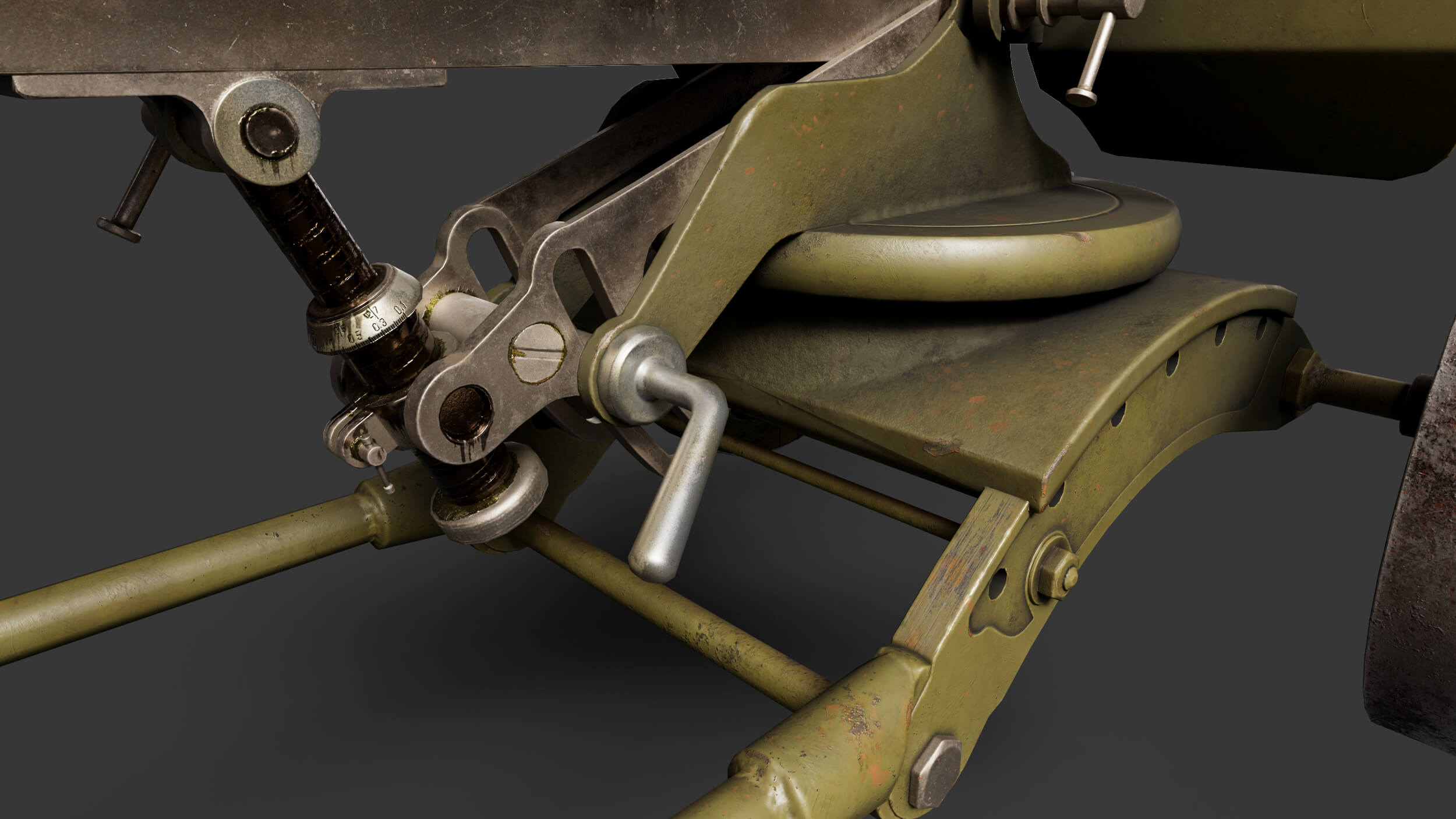 Maxim Machine Gun - 3D Model by HungryCat