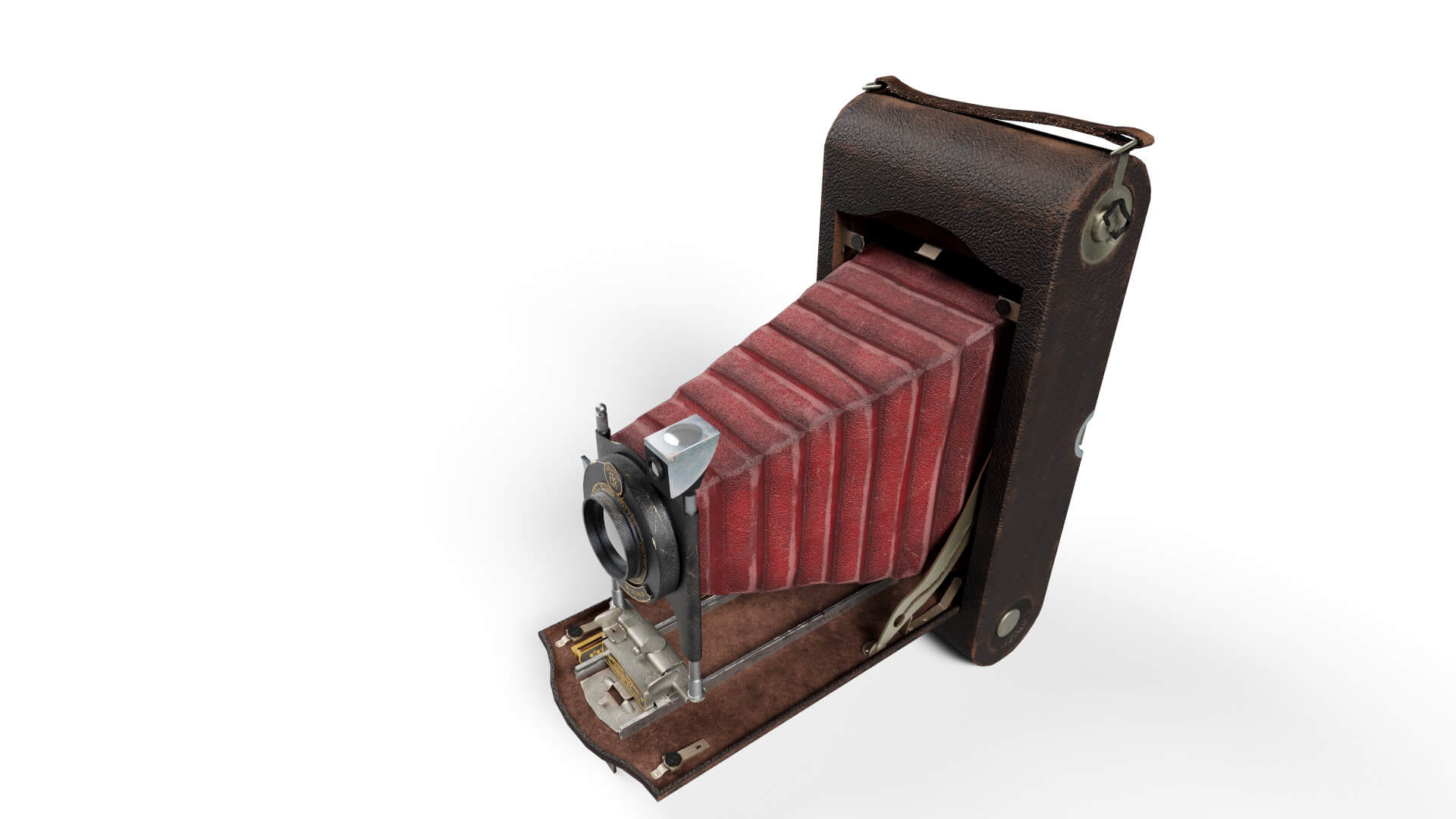 Retro Vintage Photo Camera - 3D Model by HungryCat