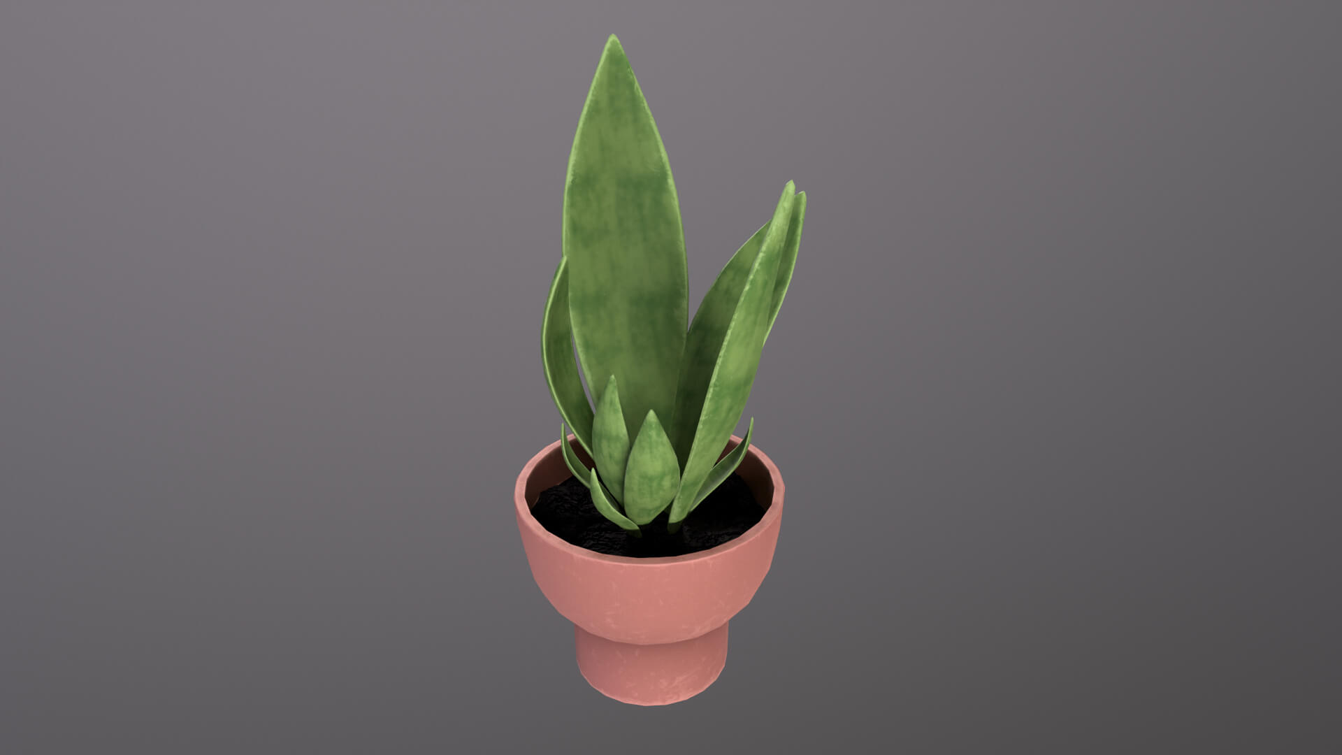 Flower Pot Stylized - 3D Model by HUNTR3D