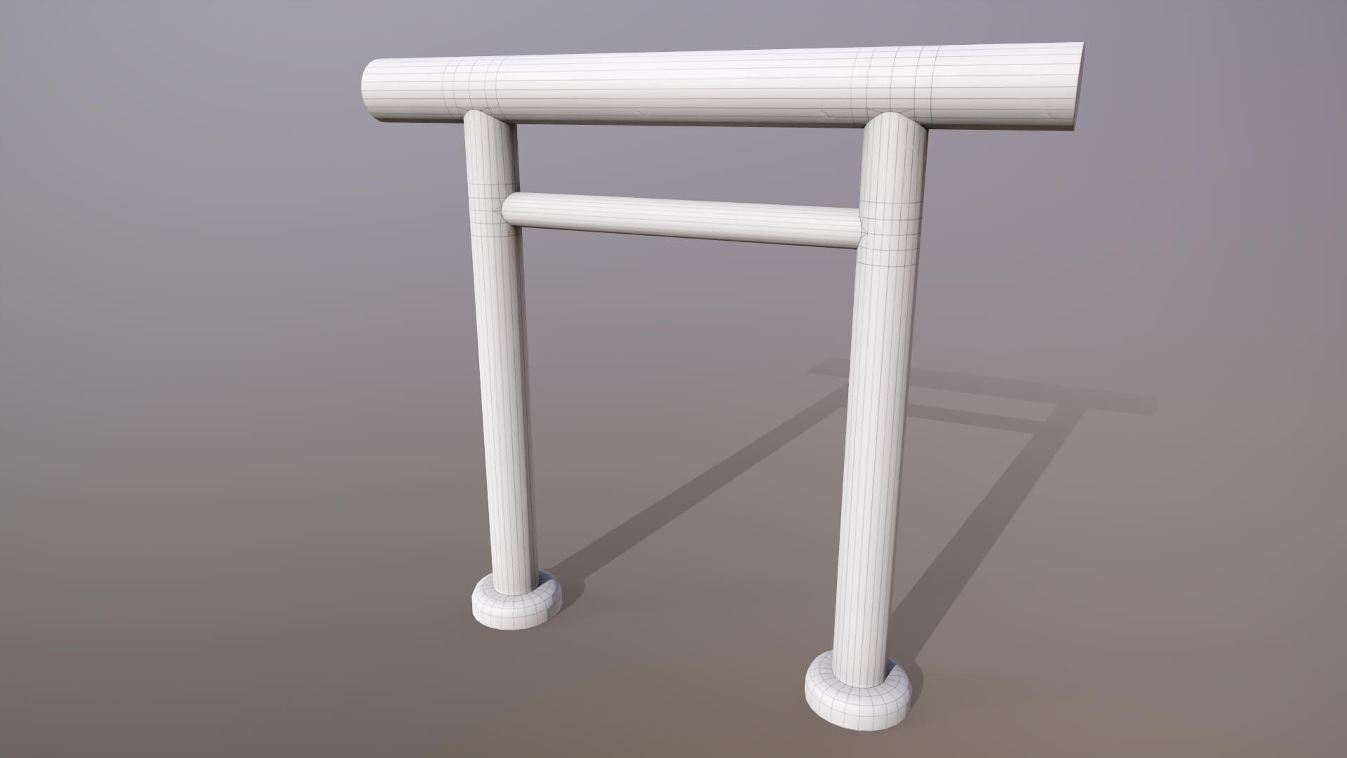 Japanese Torii - 3D Model by HUNTR3D