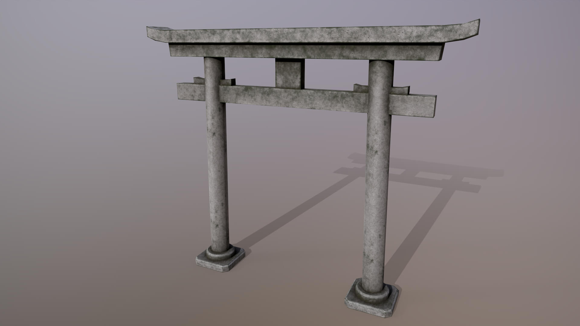 Japanese Torii - 3D Model by HUNTR3D