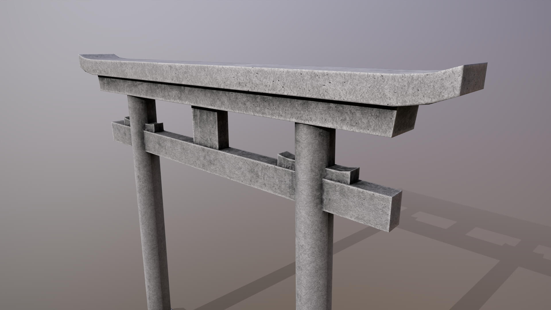Japanese Torii - 3D Model by HUNTR3D