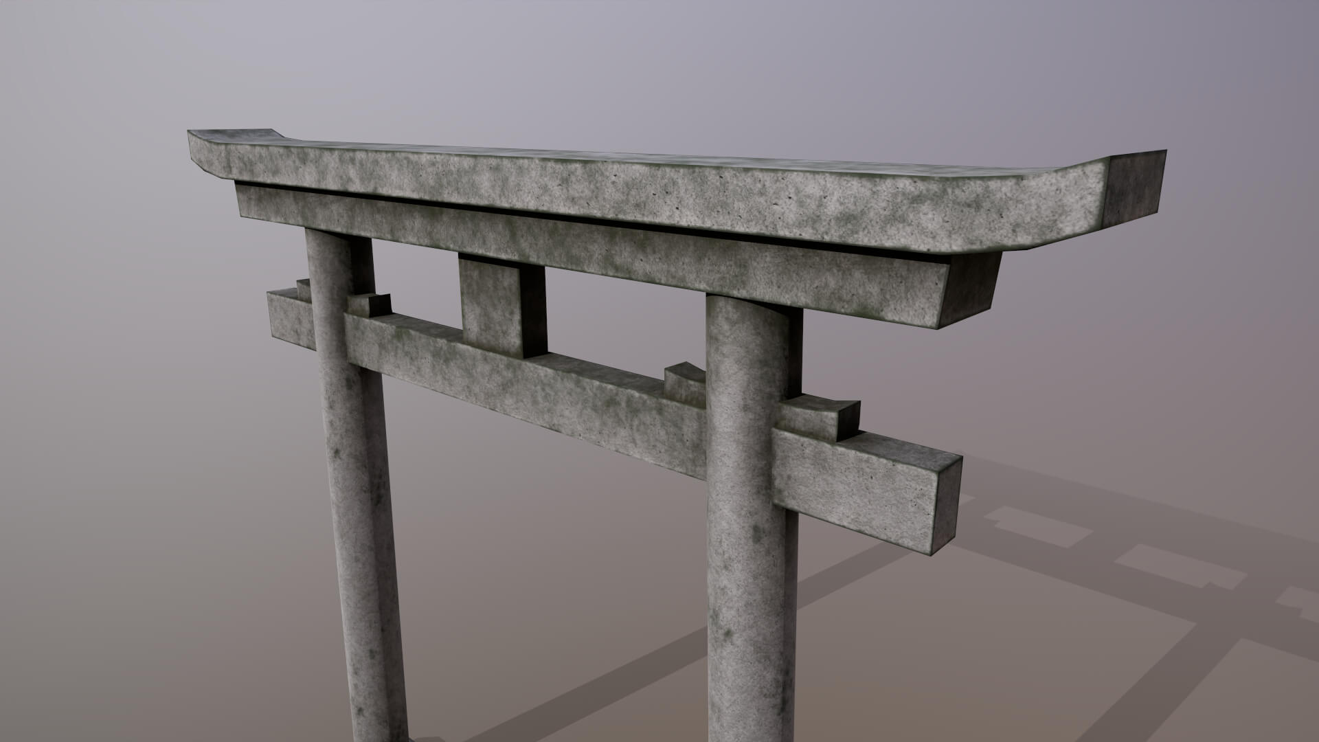 Japanese Torii - 3D Model by HUNTR3D
