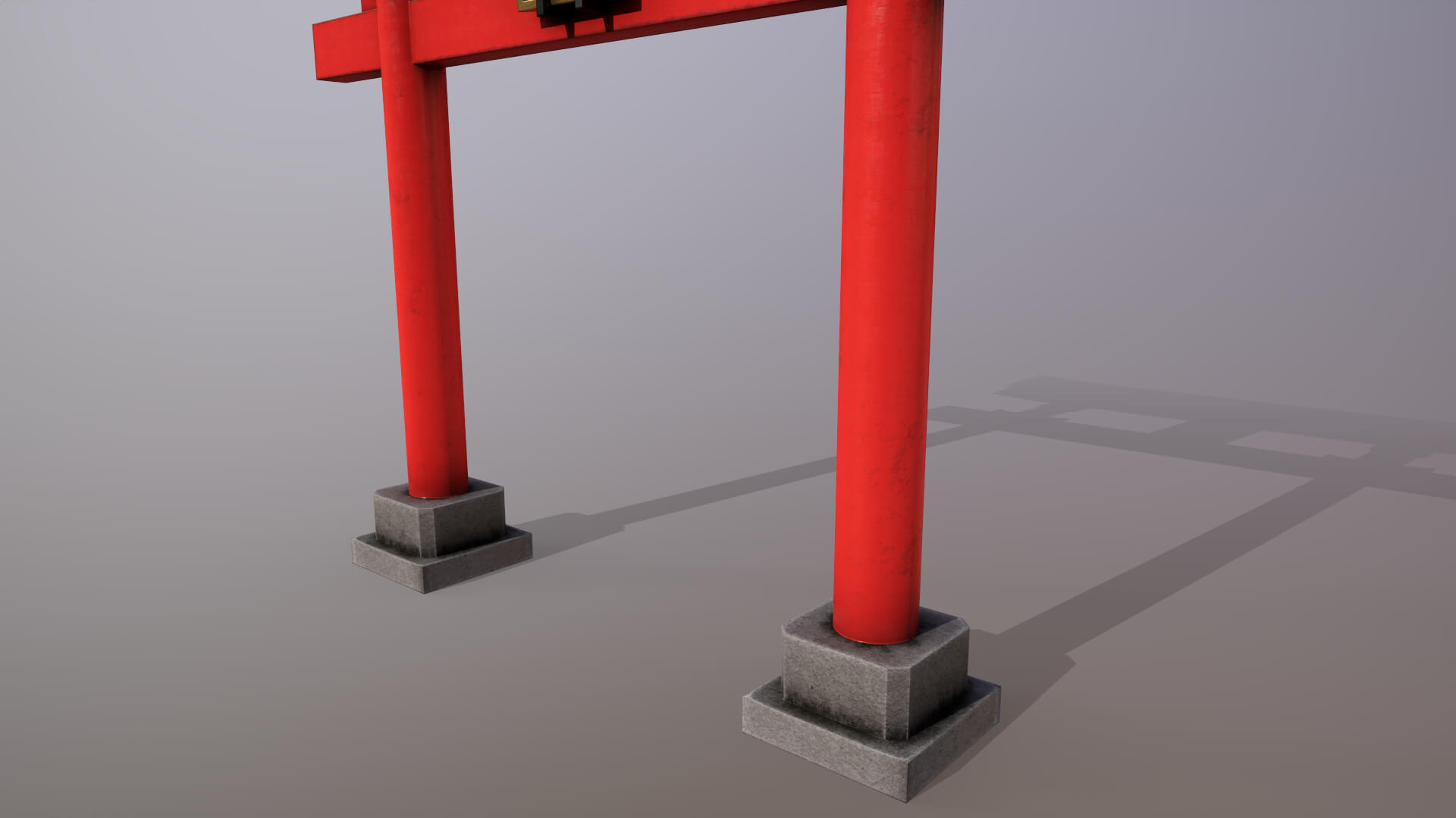 Japanese Torii - 3D Model by HUNTR3D