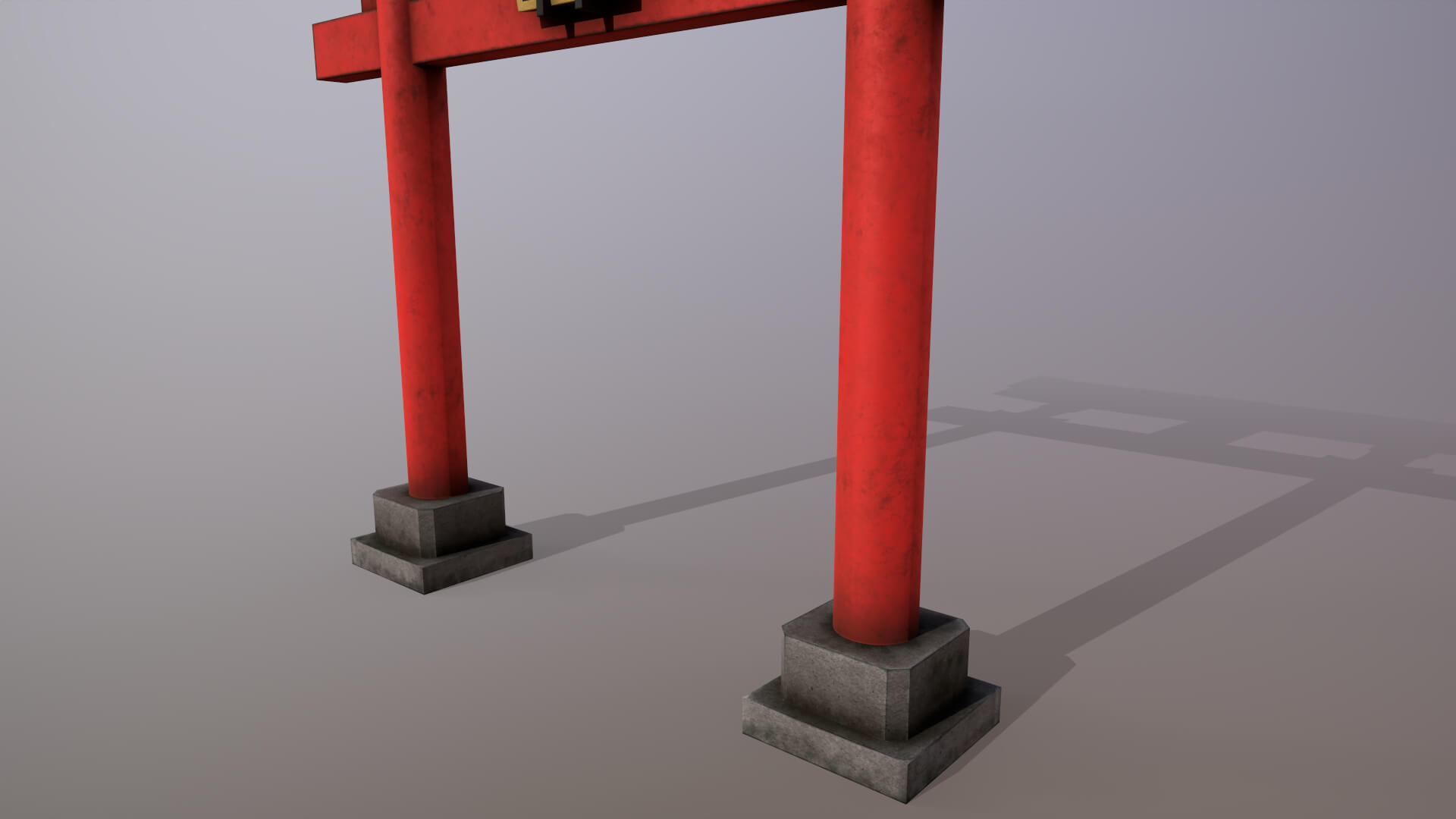 Japanese Torii - 3D Model by HUNTR3D