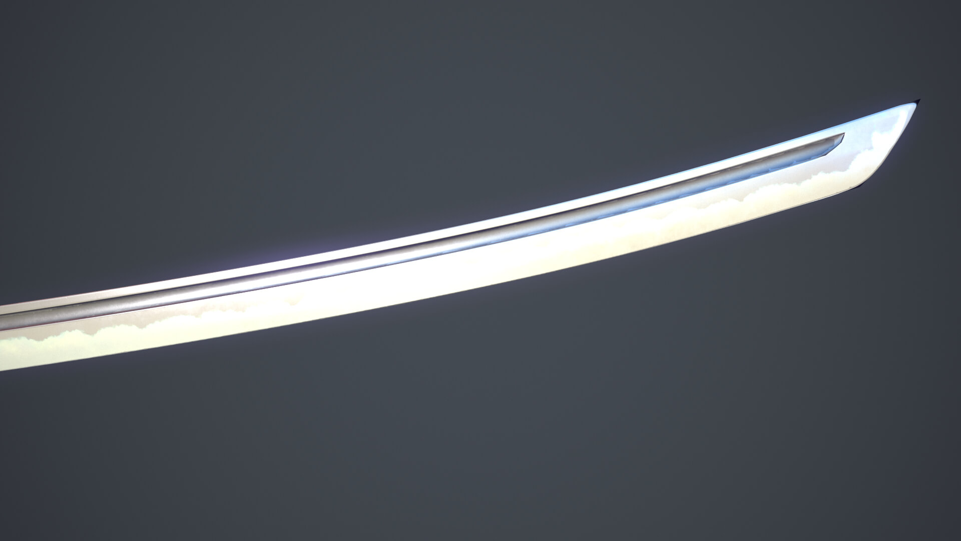 Katana ( Game Ready ) - 3D Model by HUNTR3D