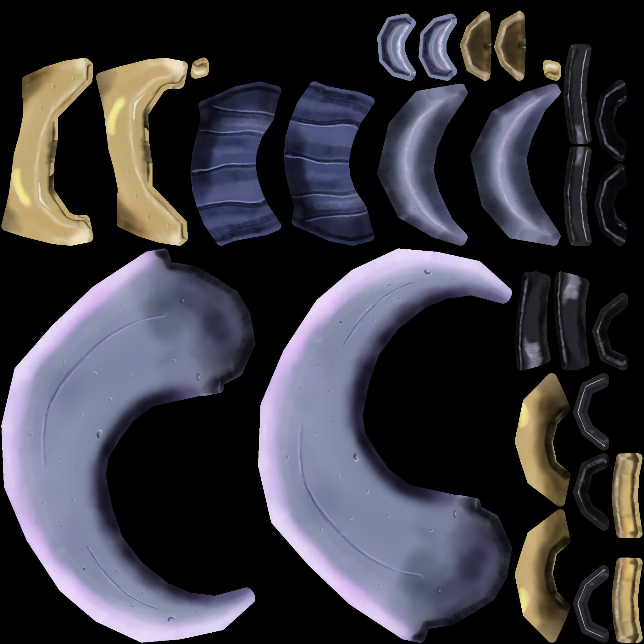 Moon Dagger - 3D Model by HUNTR3D