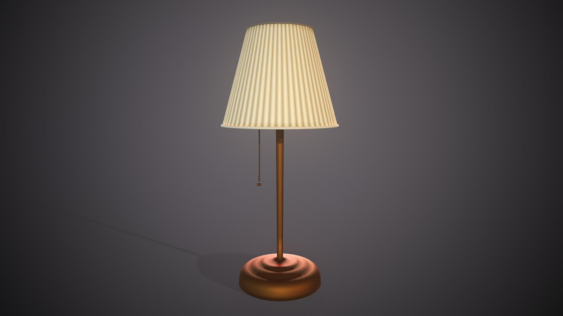 Vintage Lamp - 3D Model by HUNTR3D